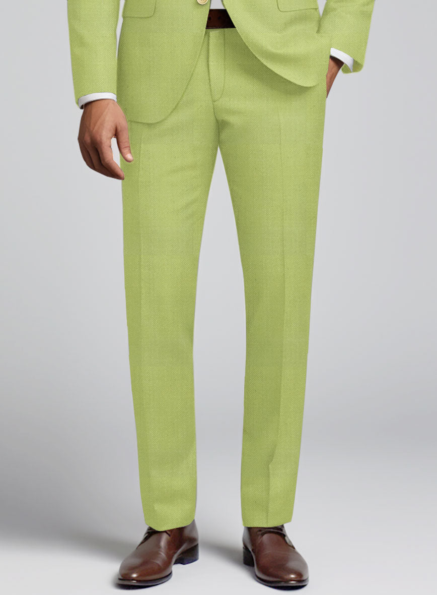 Muted Neon Green Suit – StudioSuits