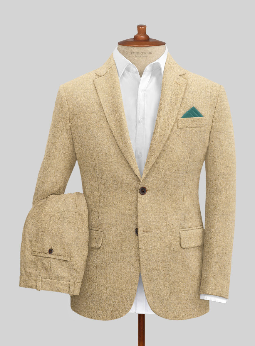 Naples Sandcastle Tweed Suit – StudioSuits