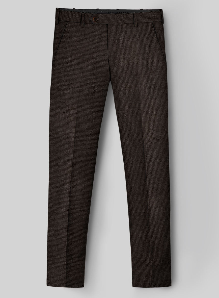 Napolean Dark Brown Wool Suit – StudioSuits