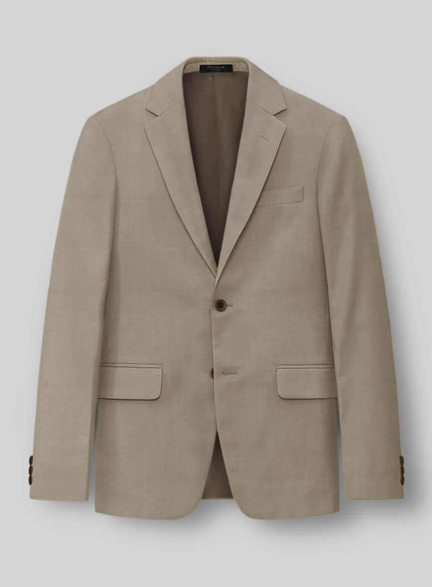 Napolean Dark Khaki Wool Jacket – StudioSuits