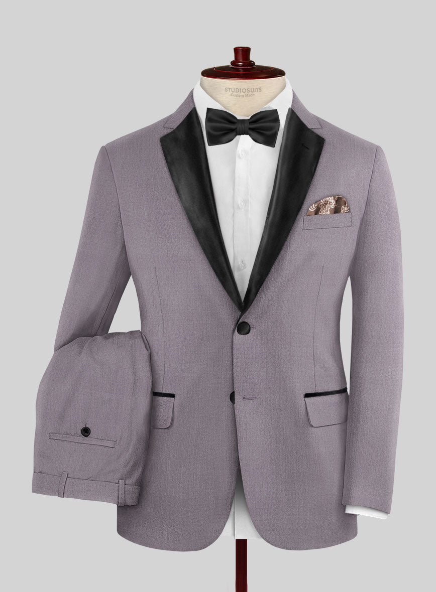 Napolean Wool Lavender Tuxedo Suit – StudioSuits