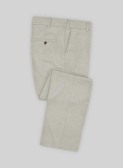 Napolean Muted Khaki Wool Pants – StudioSuits