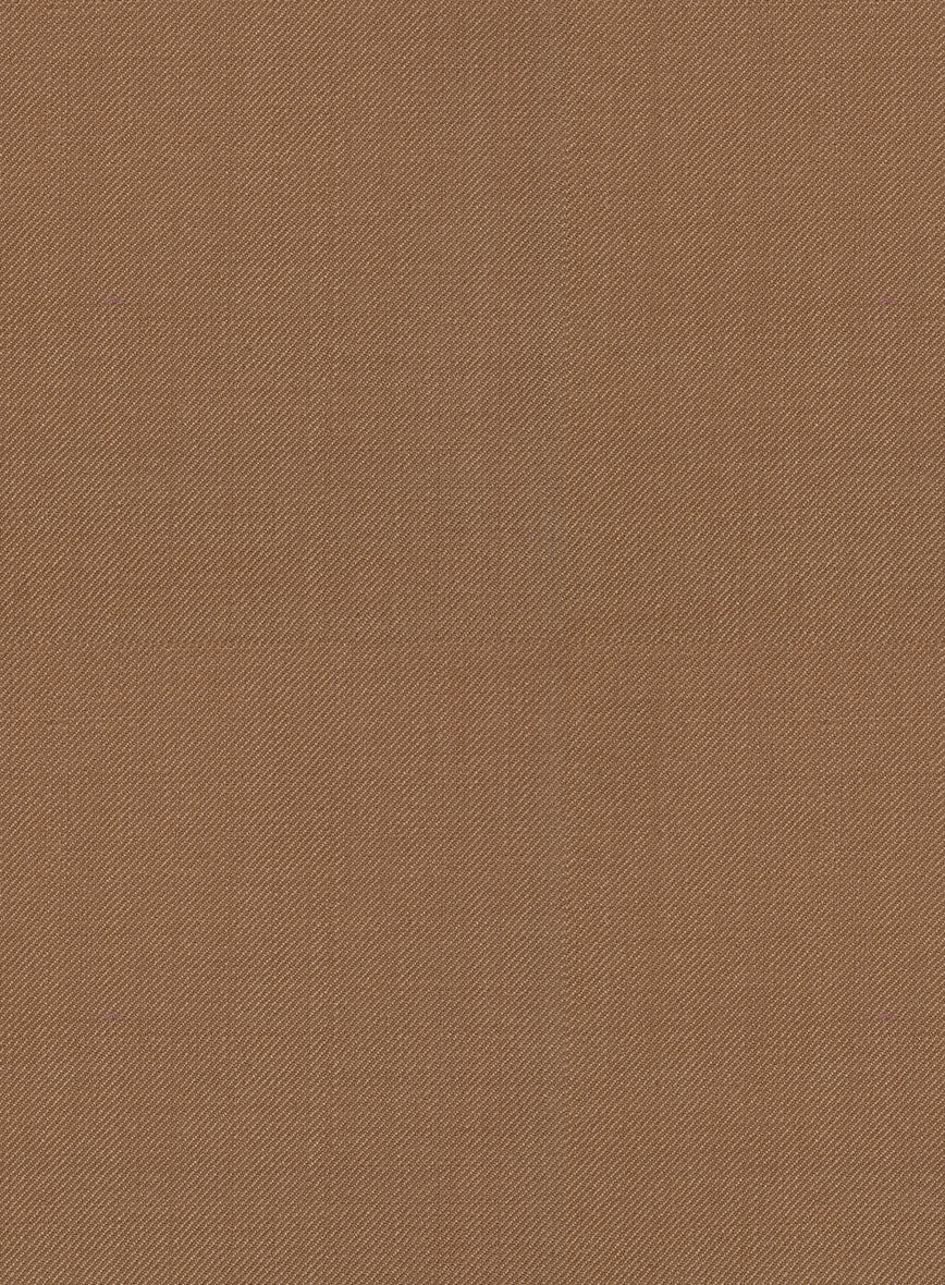 Napolean Caramel Brown Wool Suit – StudioSuits