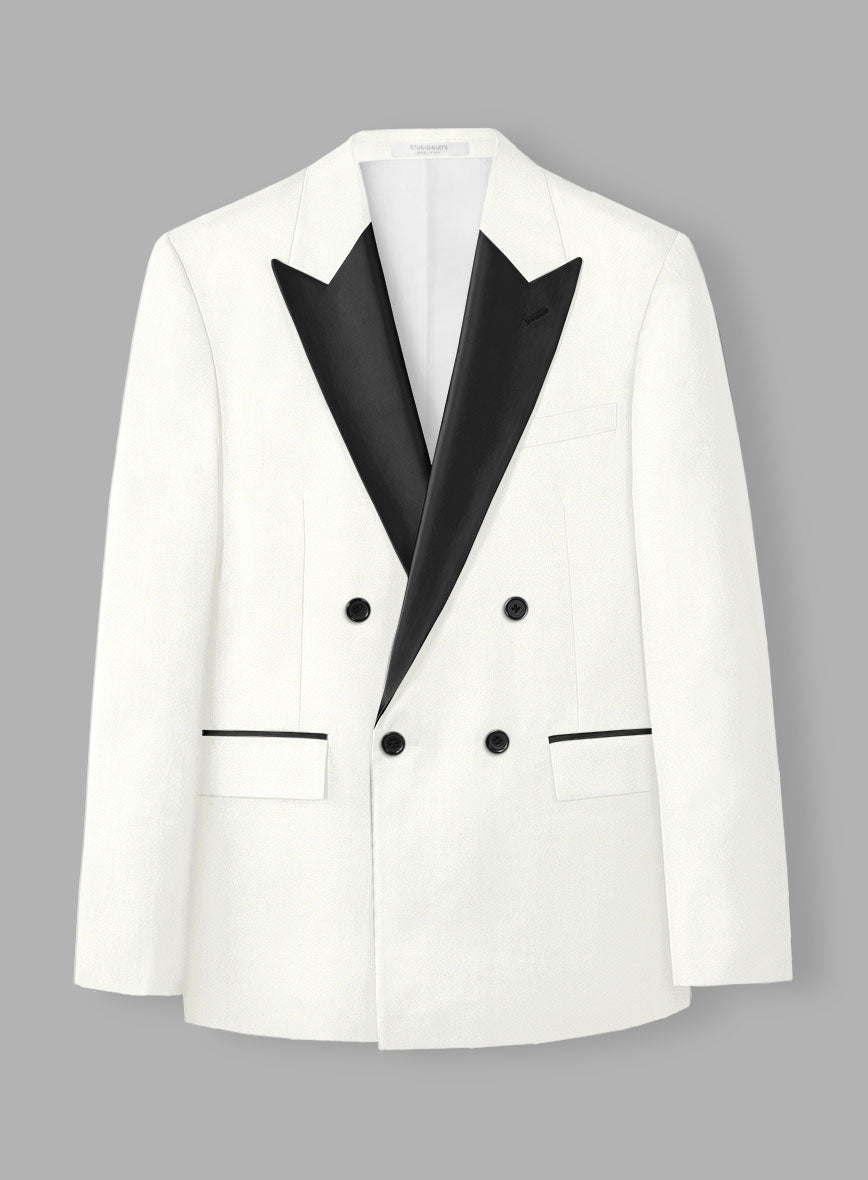 Off-White Double Breasted Jacket – StudioSuits