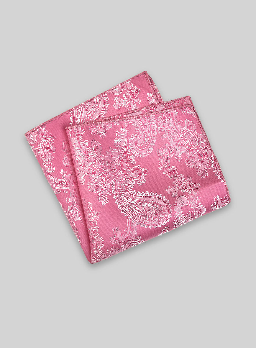 Paisley Cuban Pink Tie – StudioSuits
