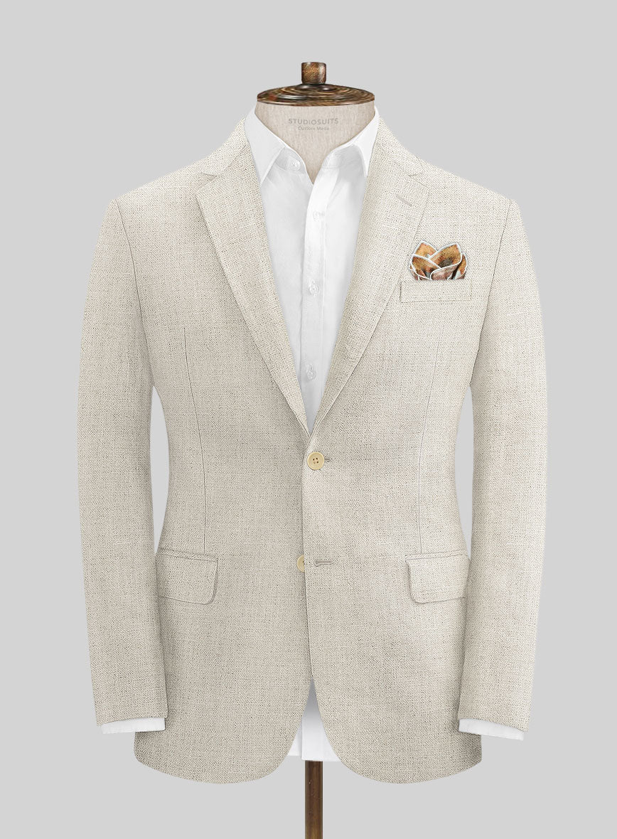 Barn Beige Linen Suit – StudioSuits