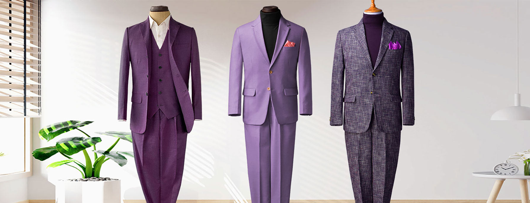 Purple Suit Collection – StudioSuits