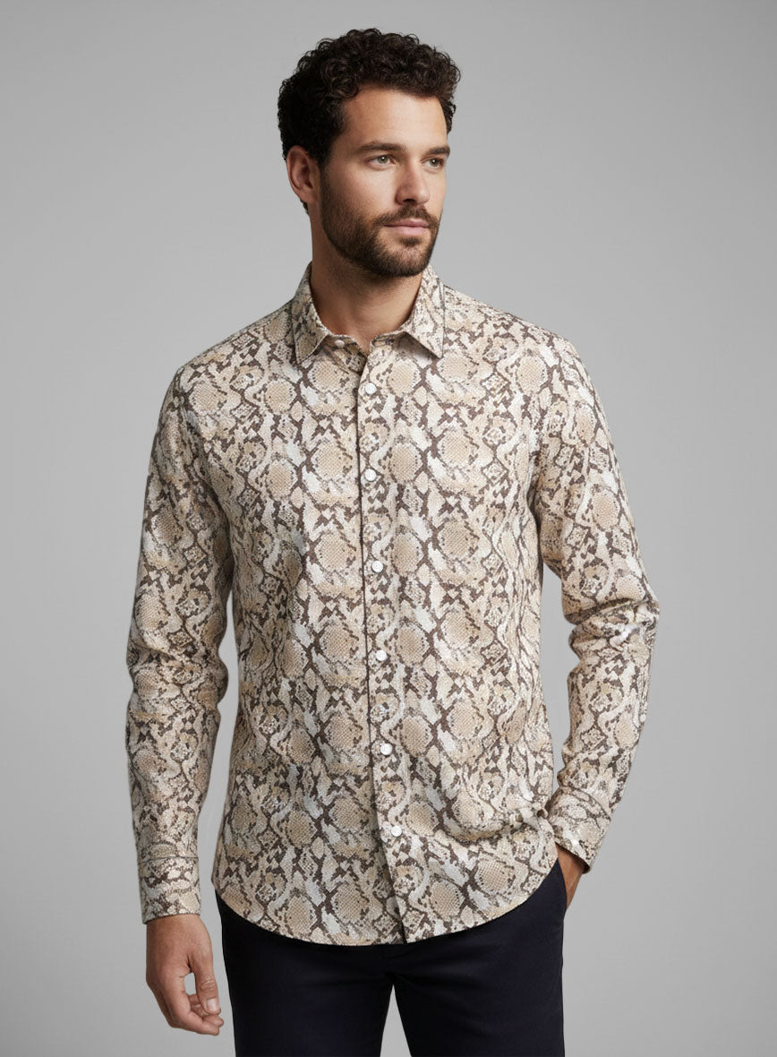 Python Cotton Shirt – StudioSuits