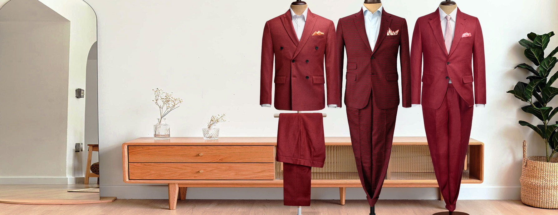 Red Suit Collection – StudioSuits