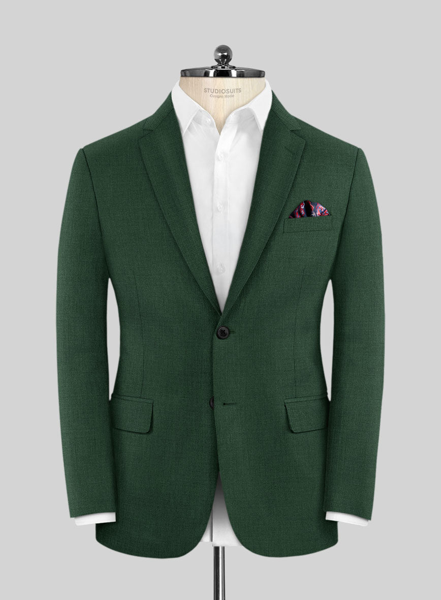 Scabal Cosmopolitan Green Wool Suit – StudioSuits