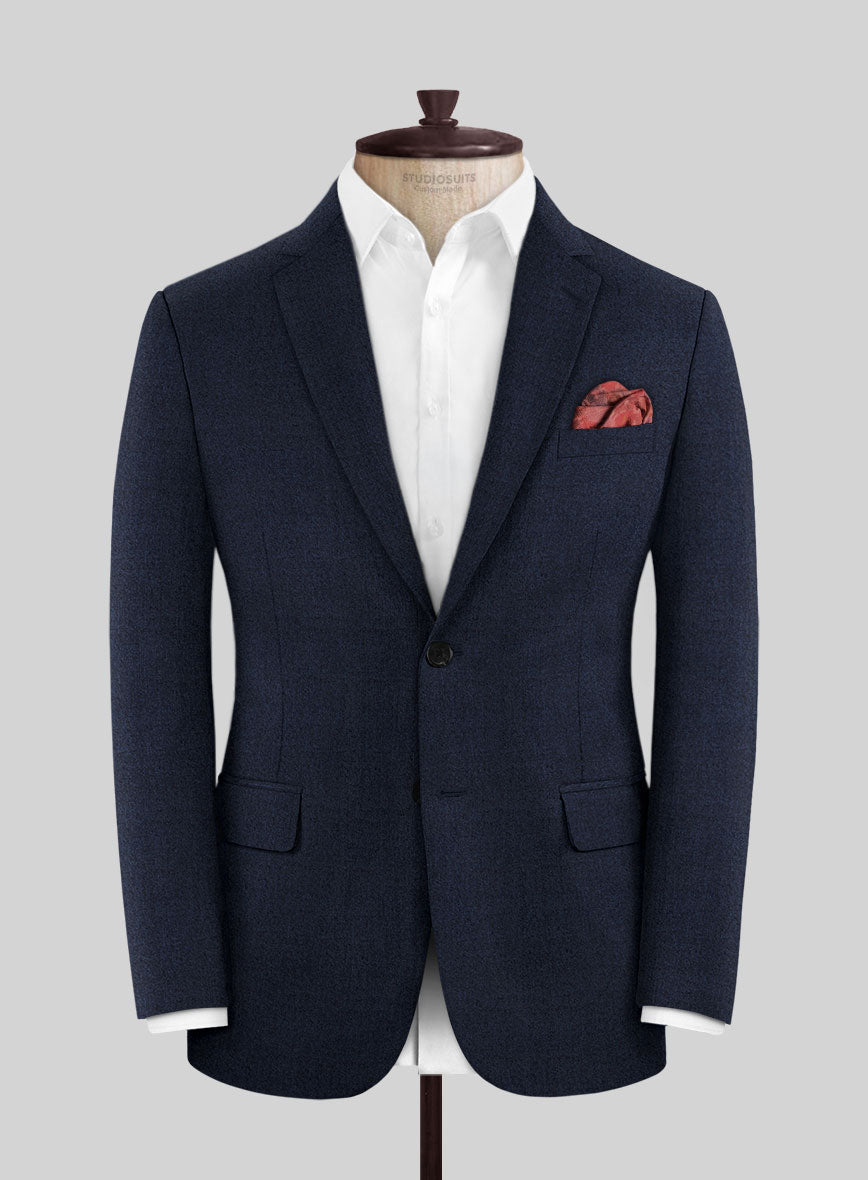 Scabal Sapphire Royal Blue Wool Jacket – StudioSuits
