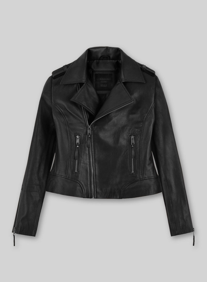 Women's Jennifer Leather Jacket – StudioSuits