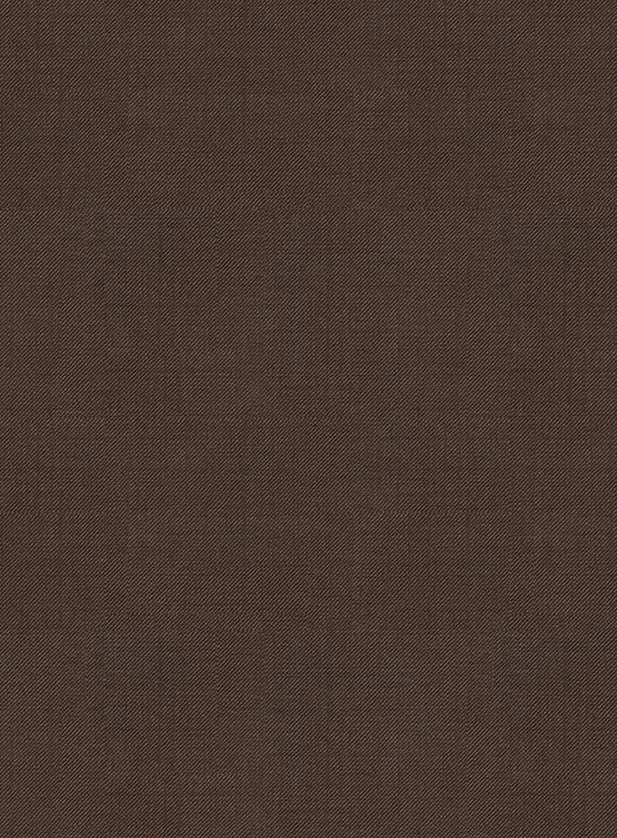 Women's Worsted Brown Wool Jacket – StudioSuits