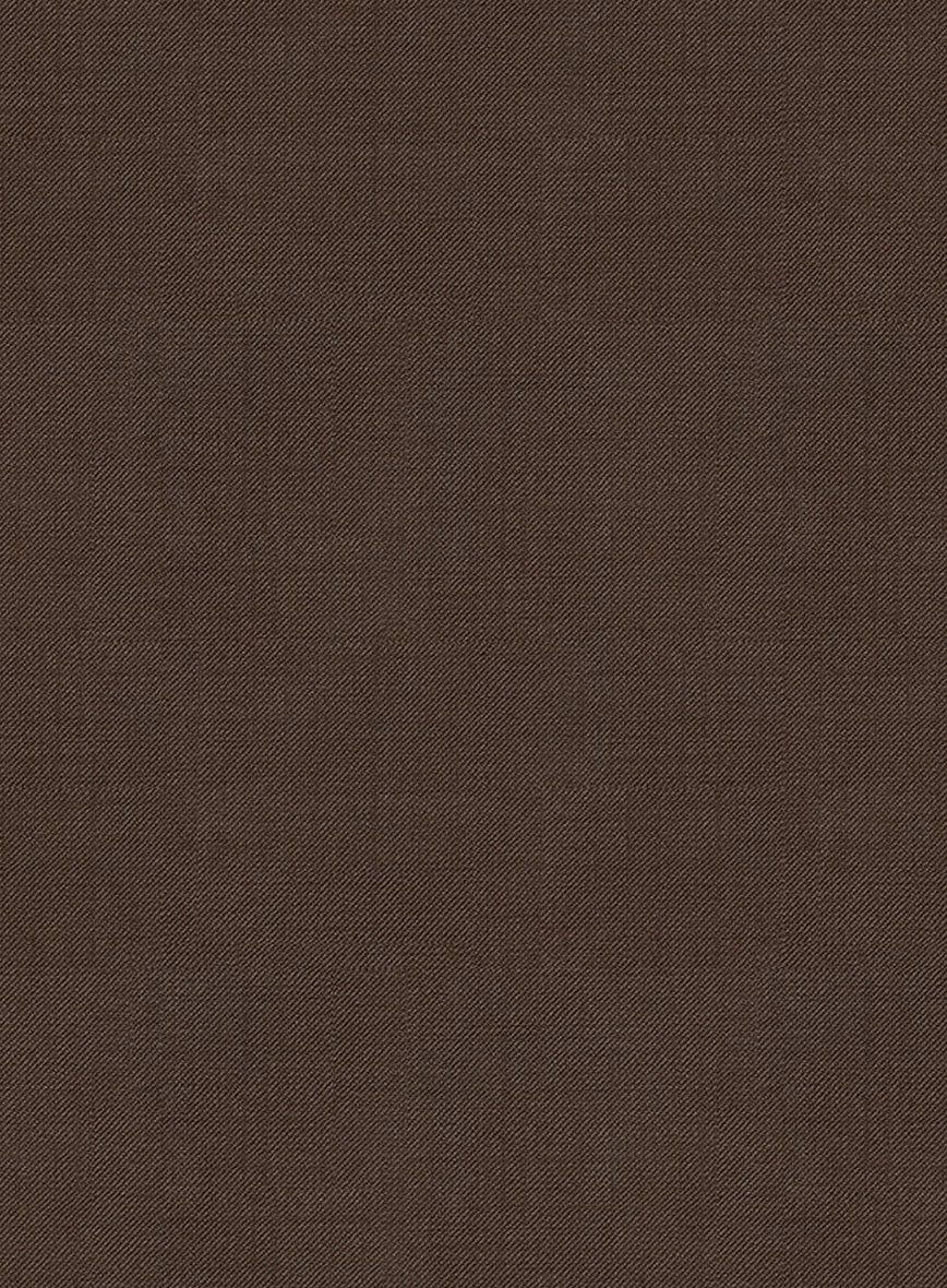 Worsted Brown Wool Tuxedo Jacket – StudioSuits