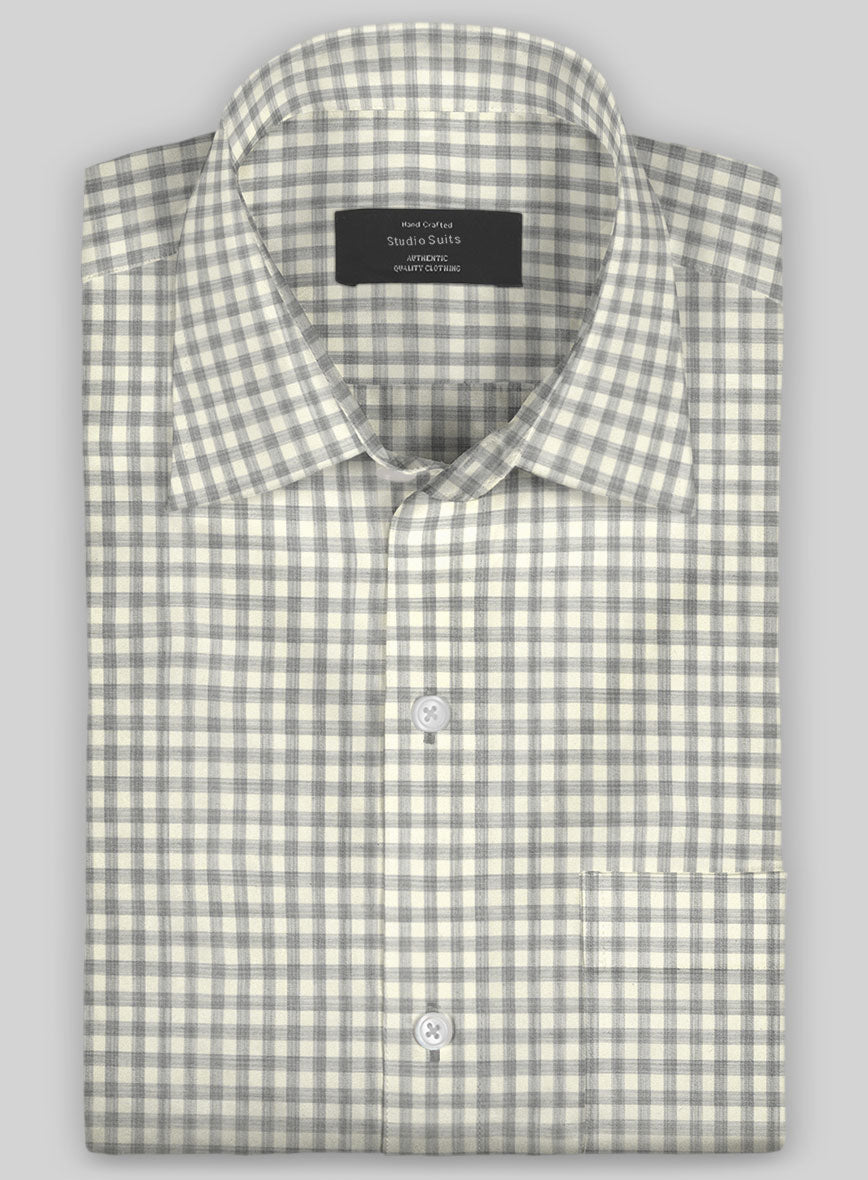 Andri Checks Wool Shirt – StudioSuits