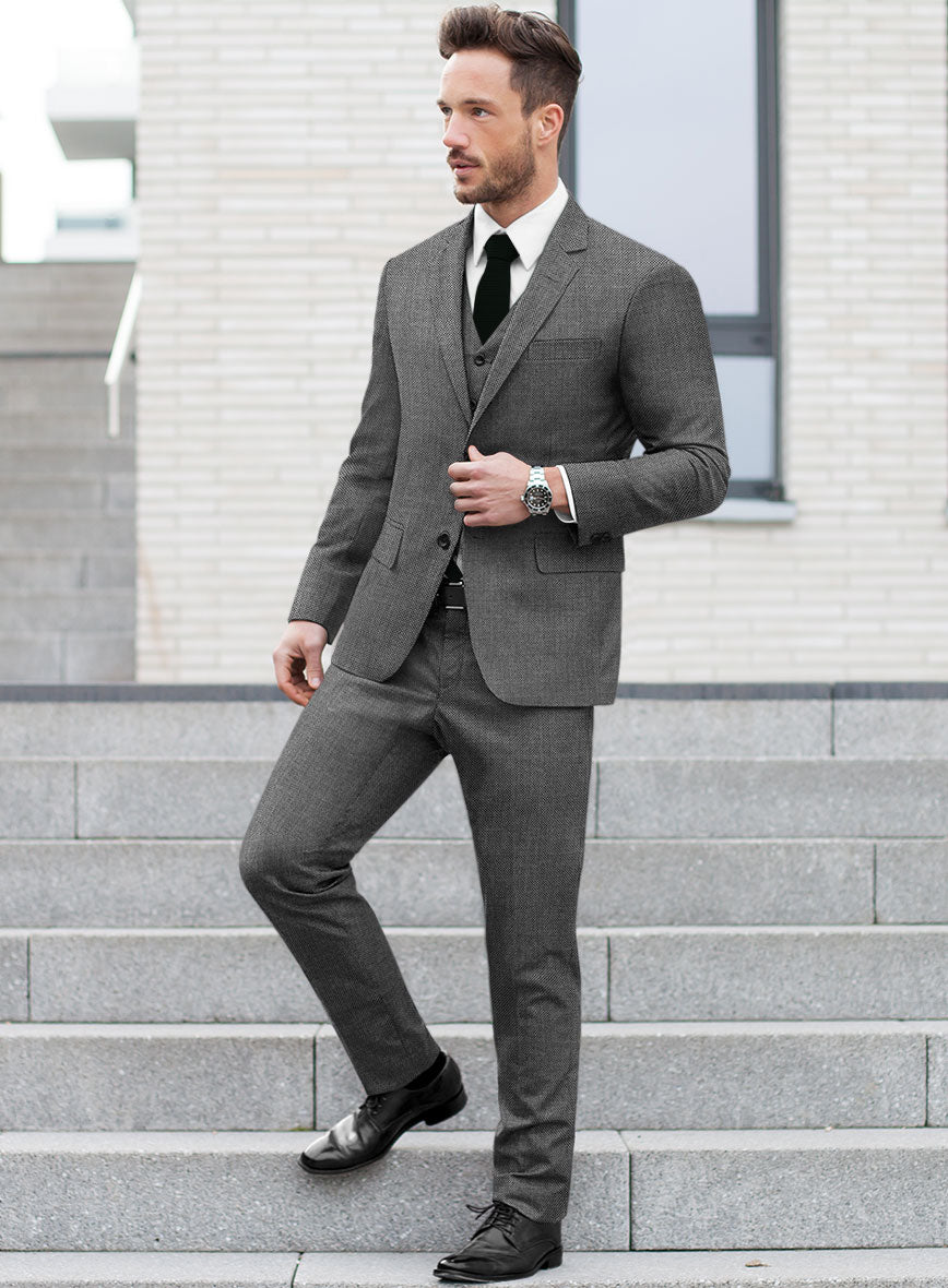 Bristol Classic Birdseye Suit – StudioSuits