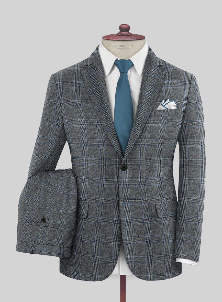 Caccioppoli Fina Gray Wool Suit – StudioSuits