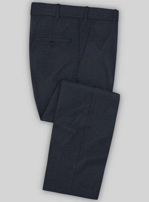 Caccioppoli Sun Dream Zicci Blue Wool Silk Pants – StudioSuits