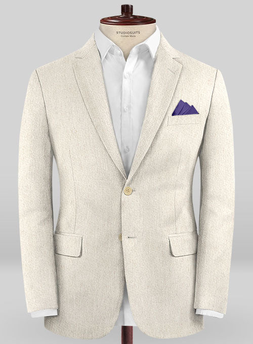 Colombo Light Beige Cashmere Jacket – StudioSuits