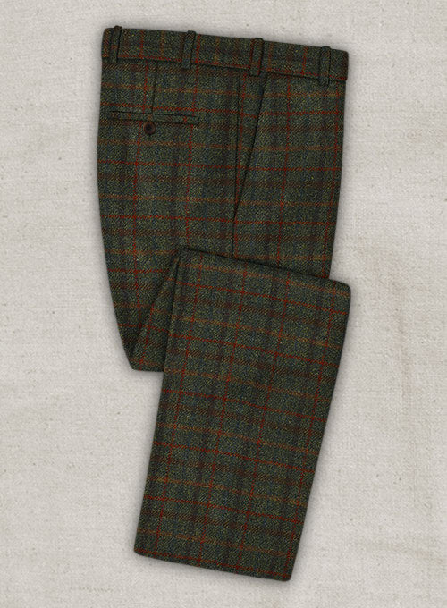 Harris Tweed Alsa Green Pants – StudioSuits