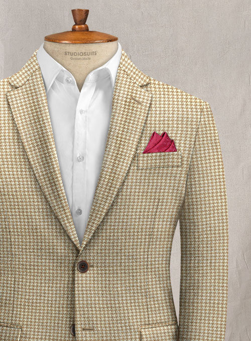 Houndstooth Brown Tweed – StudioSuits