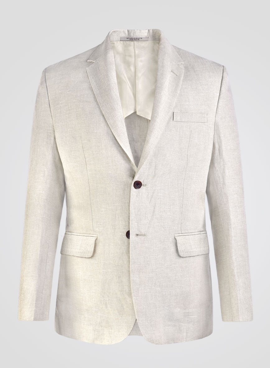 Italian Linen Unstructured Jacket – StudioSuits