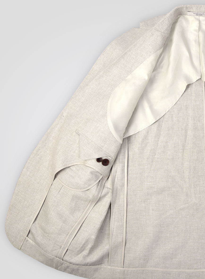 Italian Meadow Unstructured Linen Jacket – StudioSuits
