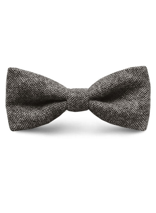 Tweed Bow - Dark Gray Tweed – StudioSuits