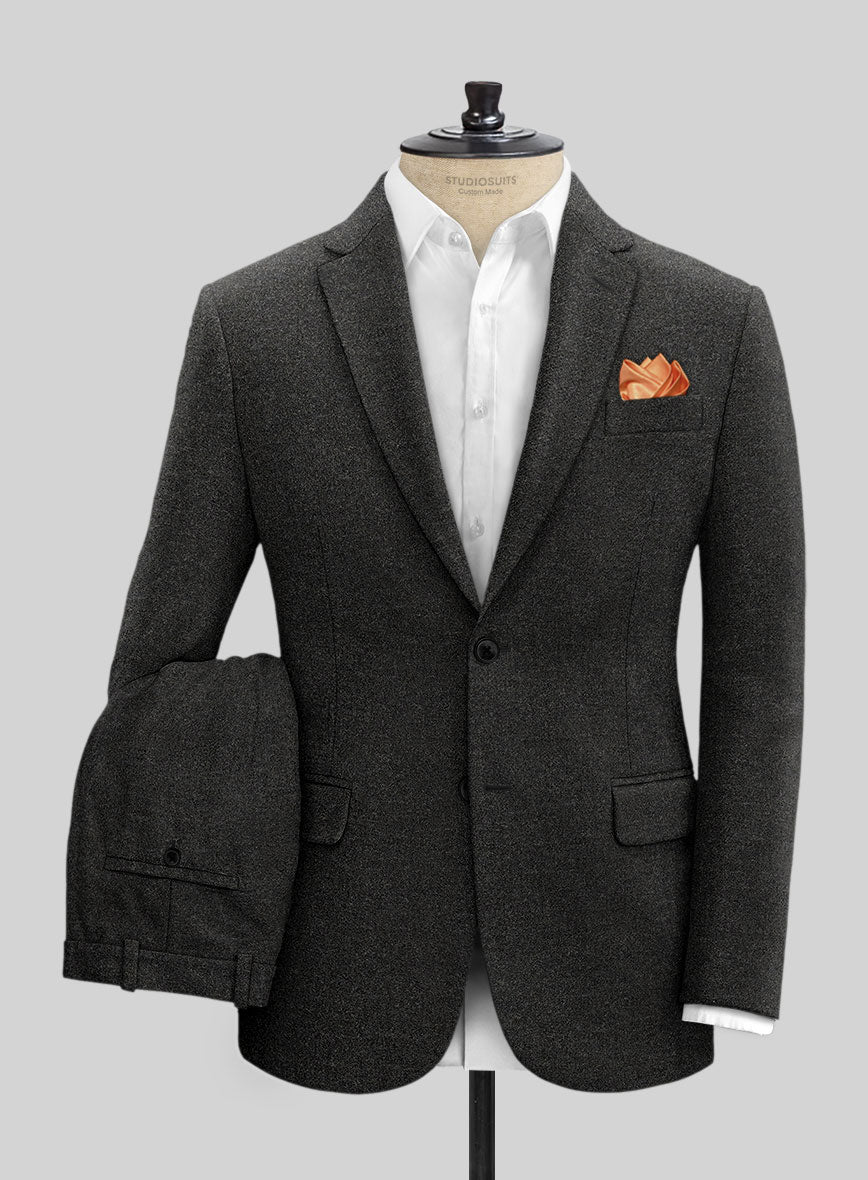 Light Weight Hamburg Charcoal Tweed Suit – StudioSuits