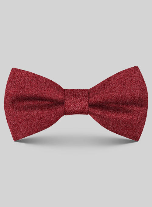 Tweed Bow - Melange Titan Red – StudioSuits