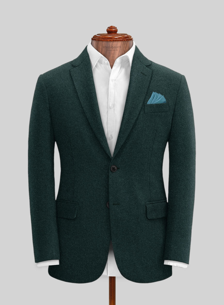 Naples Bello Green Tweed Jacket – StudioSuits