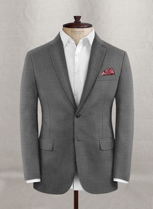 Napolean Gray Wool Jacket – StudioSuits