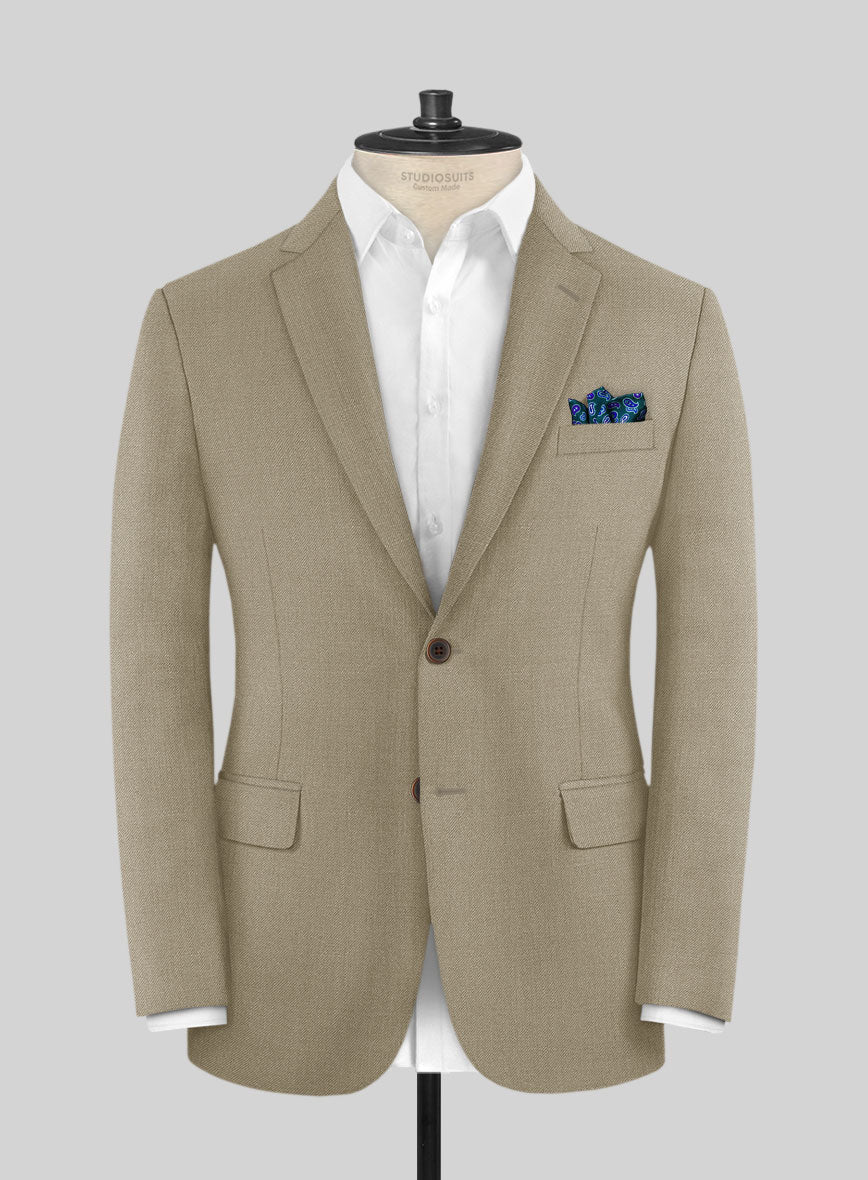 Napolean Dark Khaki Wool Jacket – StudioSuits