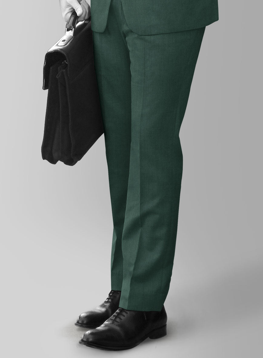 Napolean Jungle Green Wool Suit – StudioSuits
