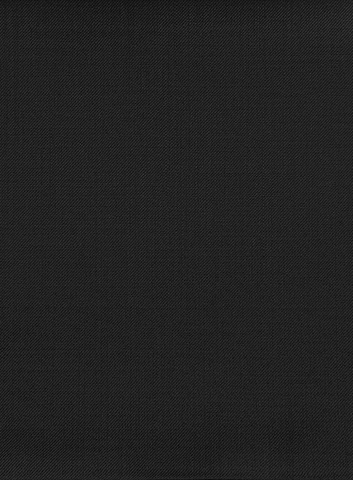 Napolean Stretch Black Wool Suit – StudioSuits