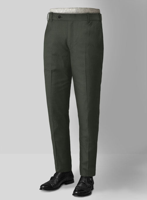 Napolean Military Green Wool Suit – StudioSuits