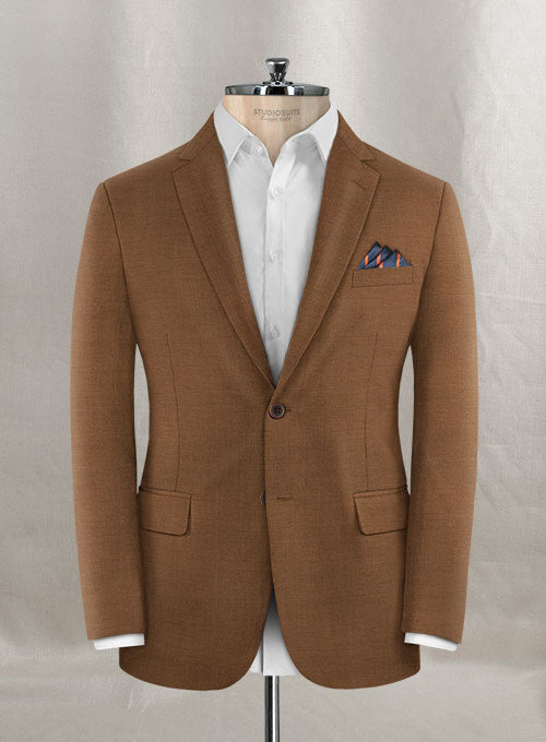 Napolean Rust Wool Suit – StudioSuits