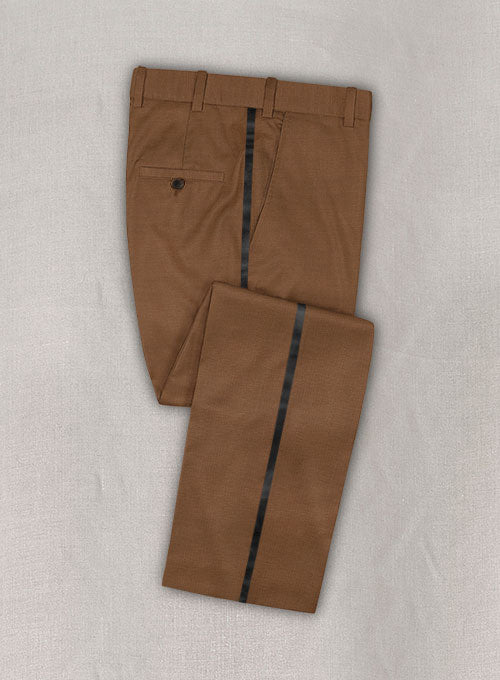 Napolean Rust Wool Tuxedo Suit – StudioSuits