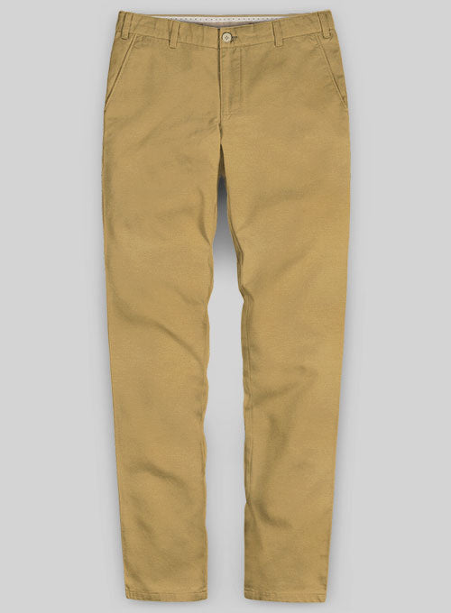 Washed Khaki Stretch Chino Pants – StudioSuits